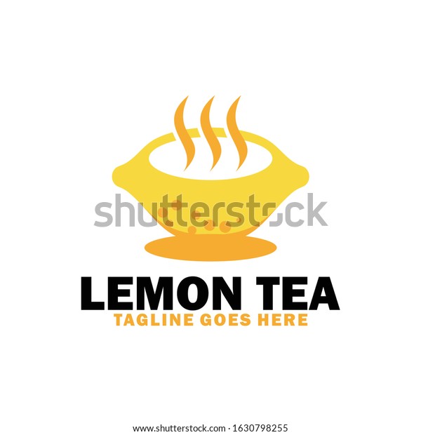 Lemon Tea Logo Fresh Lemon Tea Stock Vector (Royalty Free) 1630798255 ...