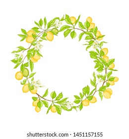 Watercolor Floral Wreath Illustration Twopenny Grass Stock Illustration ...