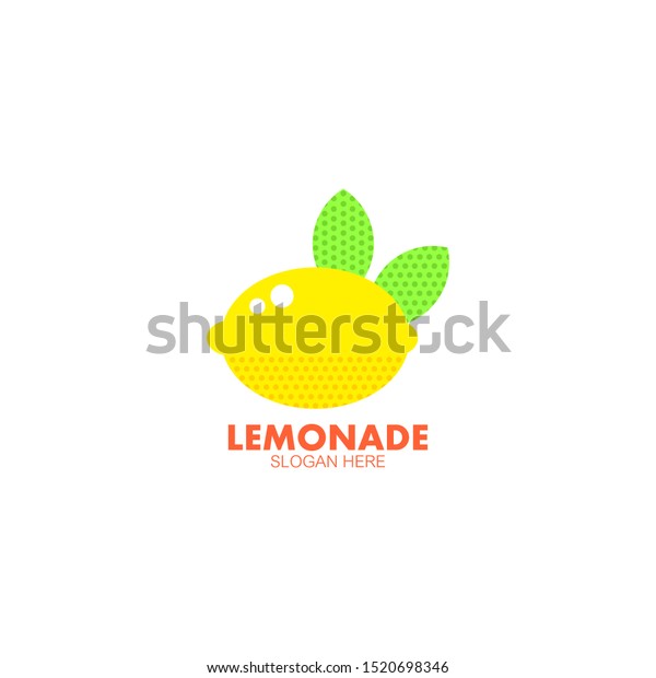 Lemonade Logo Concept Symbol Icon Lemon Stock Vector (Royalty Free ...