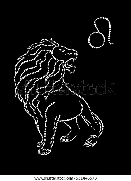 Leo Zodiac Sign Stock Vector (Royalty Free) 531445573 | Shutterstock