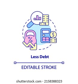 809 Budget deficit icon Images, Stock Photos & Vectors | Shutterstock