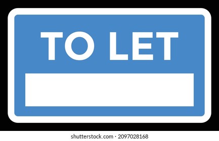 Let Sign Board Vector Illustration Stock Vector (Royalty Free) 2097028168
