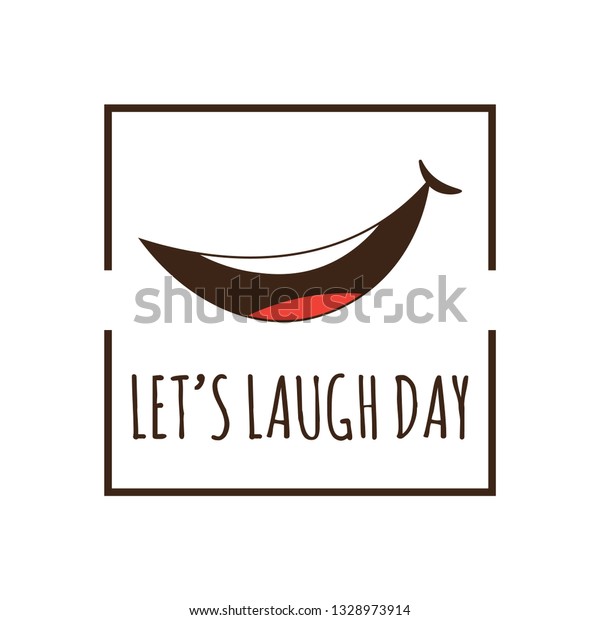 Lets Laugh Day Design Template Vector Stock Vector (Royalty Free ...