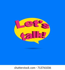 463 Let's Talk Icon Images, Stock Photos & Vectors | Shutterstock