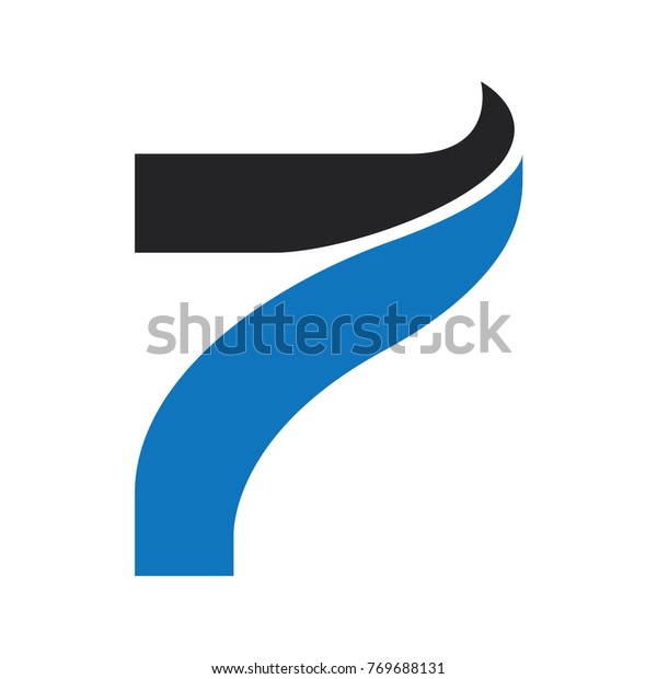Letter 7 Logo Icon Design Template Stock Vector (Royalty Free ...