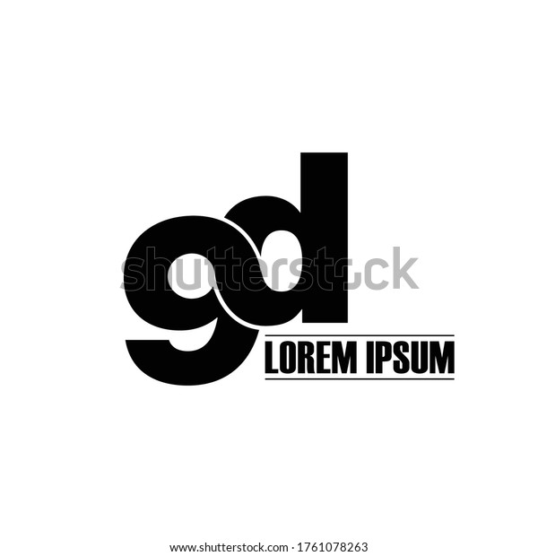 Letter 9d Logo Icon Design Vector Stock Vector (Royalty Free ...