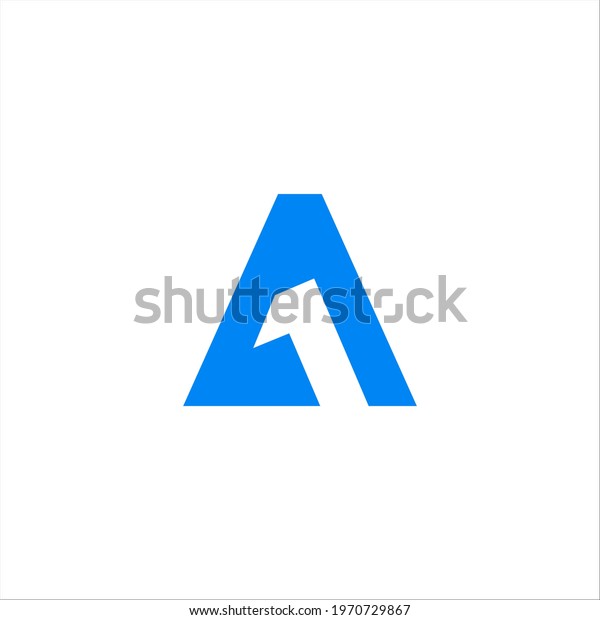 Letter A1 Logo Design Vector Sign Stock Vector (Royalty Free ...