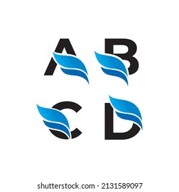 Letter Abcd Logo Icon Design Vector Stock Vector (Royalty Free) 2131589097