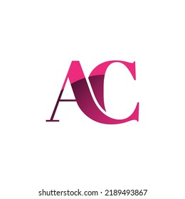 Letter Ac Logo Design Vector Template Stock Vector (Royalty Free) 2189493867 | Shutterstock