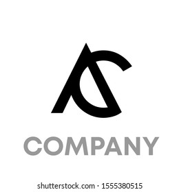 Letter Ac Logo Vector Design Template Stock Vector (Royalty Free ...
