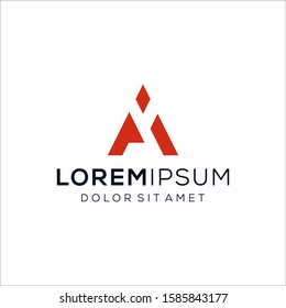 Letter Ai Logo Vector Stock Vector (Royalty Free) 1585843177 | Shutterstock
