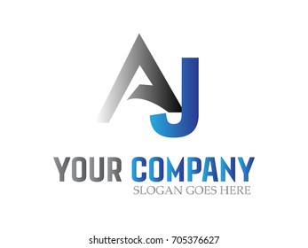 314 Aj blue letter logo Images, Stock Photos & Vectors | Shutterstock