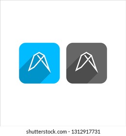 Letter Apps Button Letter Logo Design Stock Vector (Royalty Free ...