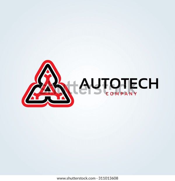Letter Automative Car Logo Template Stock Vector (Royalty Free ...