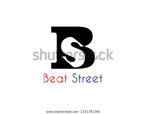 Letter B Beat Street Vector Logo Stock Vector (Royalty Free) 1311781340 ...