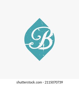 Letter B Circle Logo Vector Image Stock Vector (Royalty Free ...