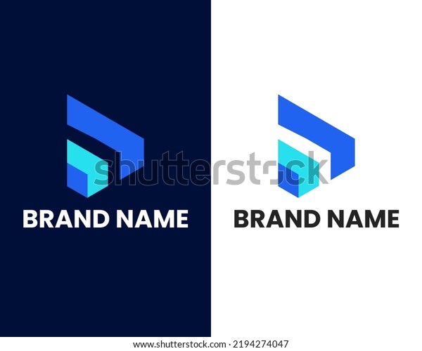 Letter B F Mark Modern Logo Stock Vector (Royalty Free) 2194274047 ...