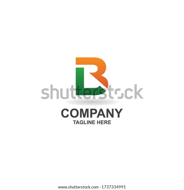 Letter B L Logo Design Template Stock Vector (Royalty Free) 1737334991 ...