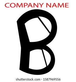 Letter B Logo Design Teamwork Company Stock Vector (Royalty Free ...
