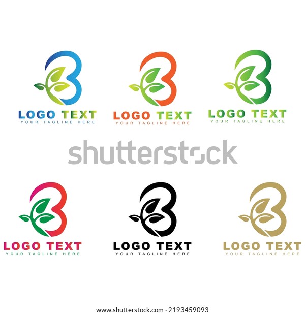 Letter B Logo Green B Logo Stock Vector (Royalty Free) 2193459093 ...