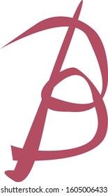 Letter B Logo Icon Fat Desgin: เวกเตอร์สต็อก (ปลอดค่าลิขสิทธิ์ ...
