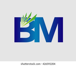 Letter B M Logo Vector Stock Vector (Royalty Free) 426592204 | Shutterstock