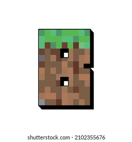 Letter B Pixel Art 8 Bit: เวกเตอร์สต็อก (ปลอดค่าลิขสิทธิ์) 2102355676 ...