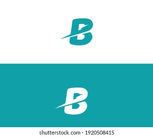 Letter B Ribbon Logo Vector Media: เวกเตอร์สต็อก (ปลอดค่าลิขสิทธิ์ ...