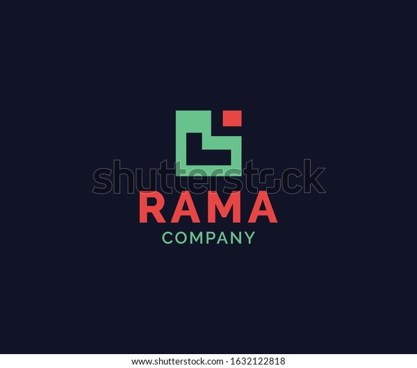 Letter B Square Modern Style Logo Stock Vector (Royalty Free ...