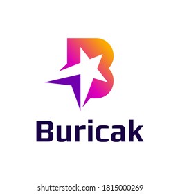 1,831 B star logo Images, Stock Photos & Vectors | Shutterstock