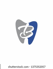 Letter B Tooth Logo Vector 001 Stock Vector (Royalty Free) 1375352057 ...