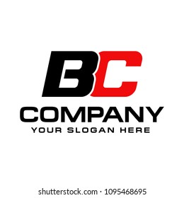 Letter Bc Logo Design Stock Vector (Royalty Free) 1095468695 | Shutterstock