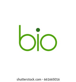 Letter Bio Logo Stock Vector (Royalty Free) 661665016 | Shutterstock