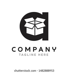 Letter Box Logo Design Stock Vector (Royalty Free) 1482888953 ...