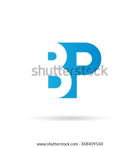 Letter BP Logo Icon Design Template Stock Vector (Royalty Free ...