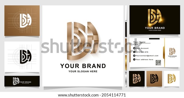 Letter Bsa Dsa Monogram Logo Template Stock Vector (Royalty Free ...