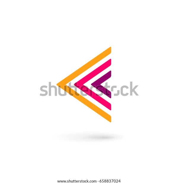 Letter C Arrow Logo Icon Design Stock Vector (Royalty Free) 658837024 ...