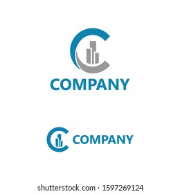 Letter C Building Logo Design Vector Stock Vector (Royalty Free ...