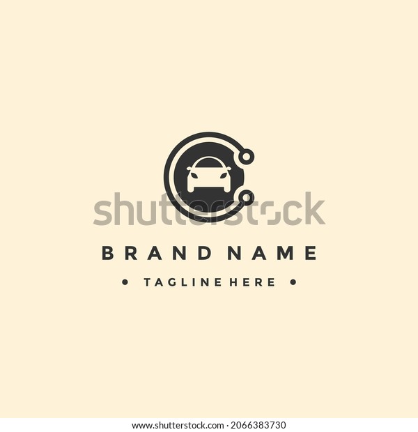 Letter C Car Logo Vector Design Stock Vector (Royalty Free) 2066383730 ...
