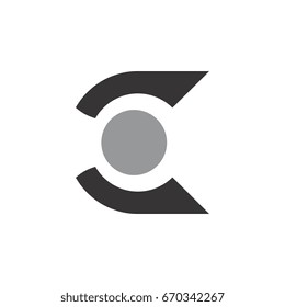 Letter C Circle Logo Stock Vector (Royalty Free) 670342267 | Shutterstock