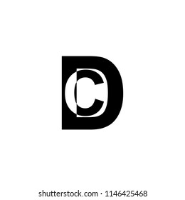 Letter C D Logo Vector Stock Vector (Royalty Free) 1146425468 ...