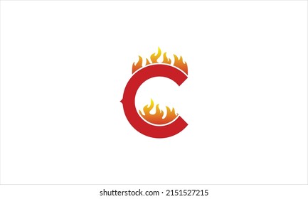 839 C flame logo Images, Stock Photos & Vectors | Shutterstock