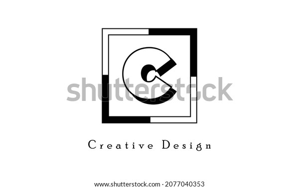 Letter C Heart Logo Icon Design Stock Vector (Royalty Free) 2077040353 ...