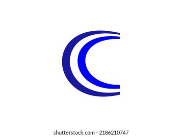 Letter C Logo Simple Design Stock Vector (Royalty Free) 2186210747 ...