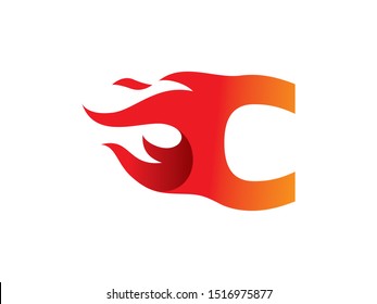 839 C flame logo Images, Stock Photos & Vectors | Shutterstock