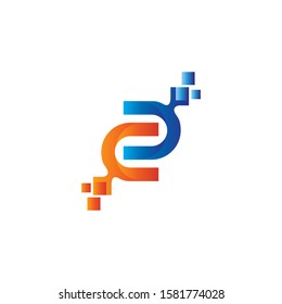 Letter C Modern Shape Logo Design Stock Vector (Royalty Free ...