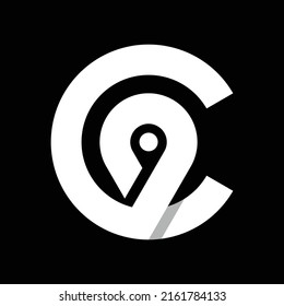 252 Pin location letter c Images, Stock Photos & Vectors | Shutterstock