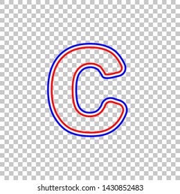 Letter C Sign Design Template Element Stock Vector (Royalty Free ...