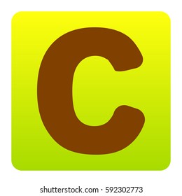 Letter C Sign Design Template Element Stock Vector (Royalty Free ...