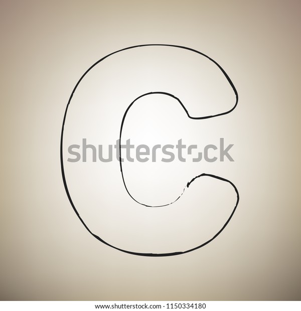 Letter C Sign Design Template Element Stock Vector (Royalty Free ...